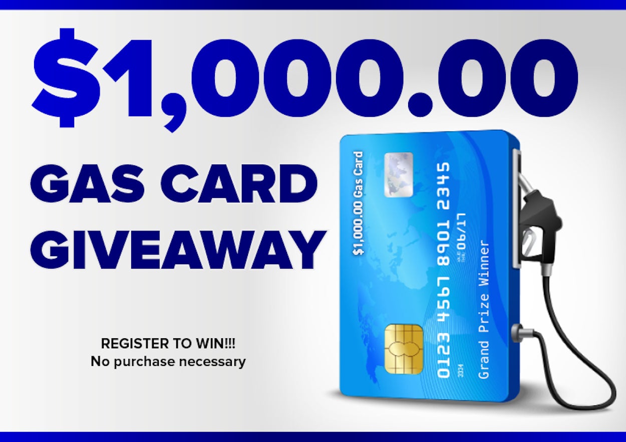Gas Card Giveaway